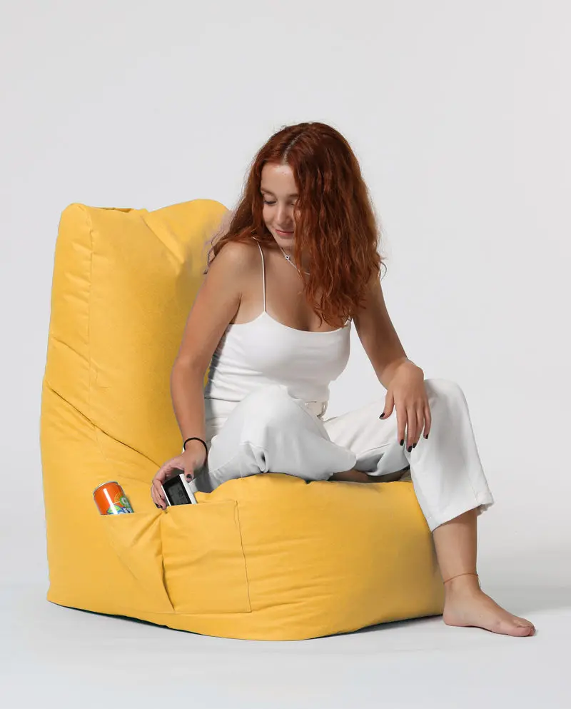 Atelier del Sofa Lazy bag Žuti