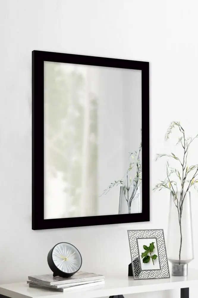 Hanah Home Ogledalo Framed, Crno