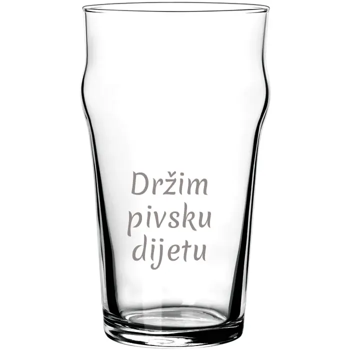 HAPPY PUMPKIN Čaša za pivo "Držim pivsku dijetu"