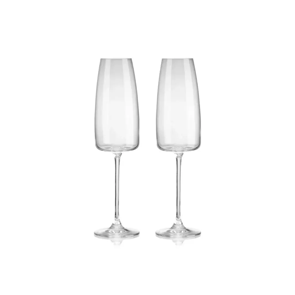 IVV Set od dve čaše za vino Flute, 34 cl