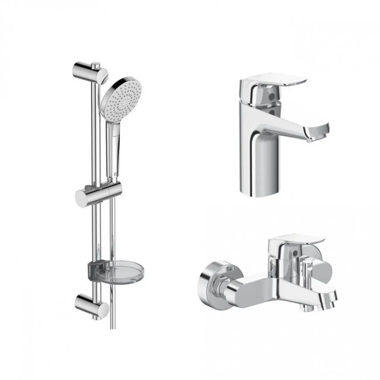 Ideal standard Set baterija za lavabo i kadu Ceraflex