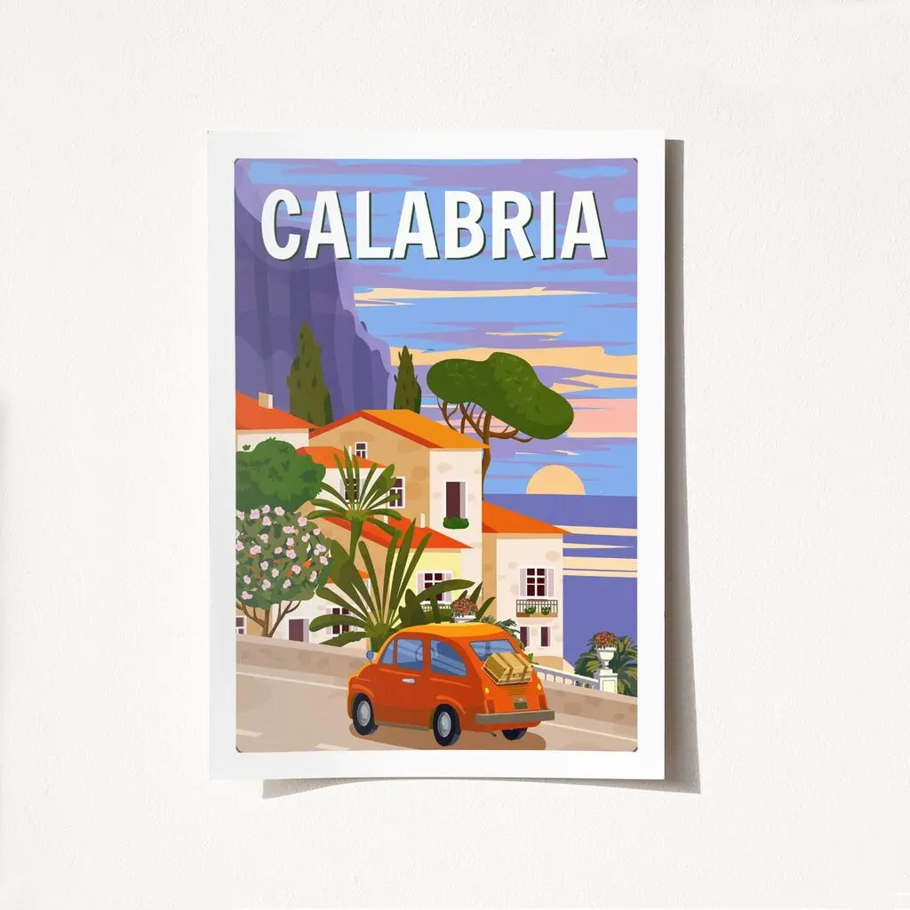 Wallity Poster Calabria-2021, 42x59,4 cm