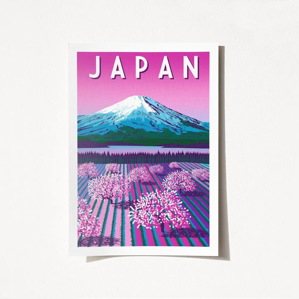 Wallity Poster Japan-1970, 21x29,7 cm