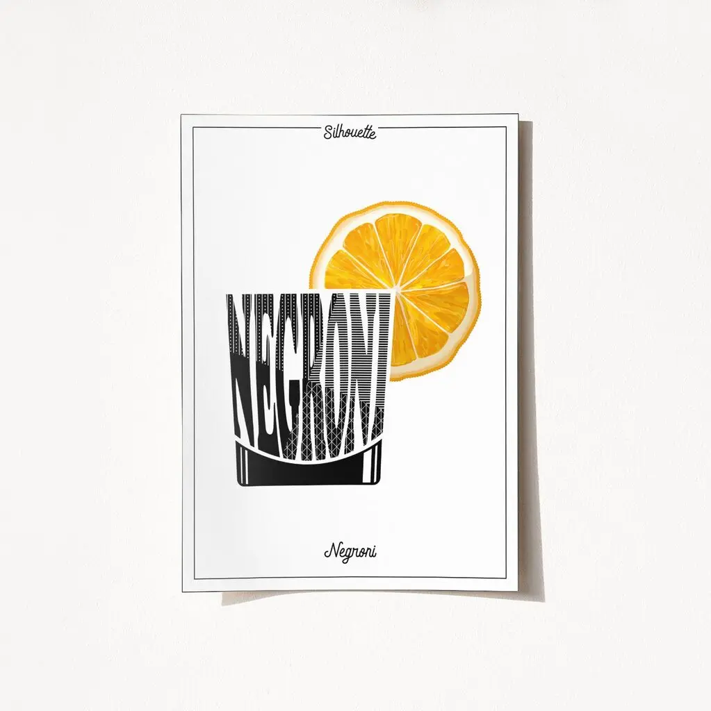 Wallity Poster Negroni-2056, 42x59,4 cm