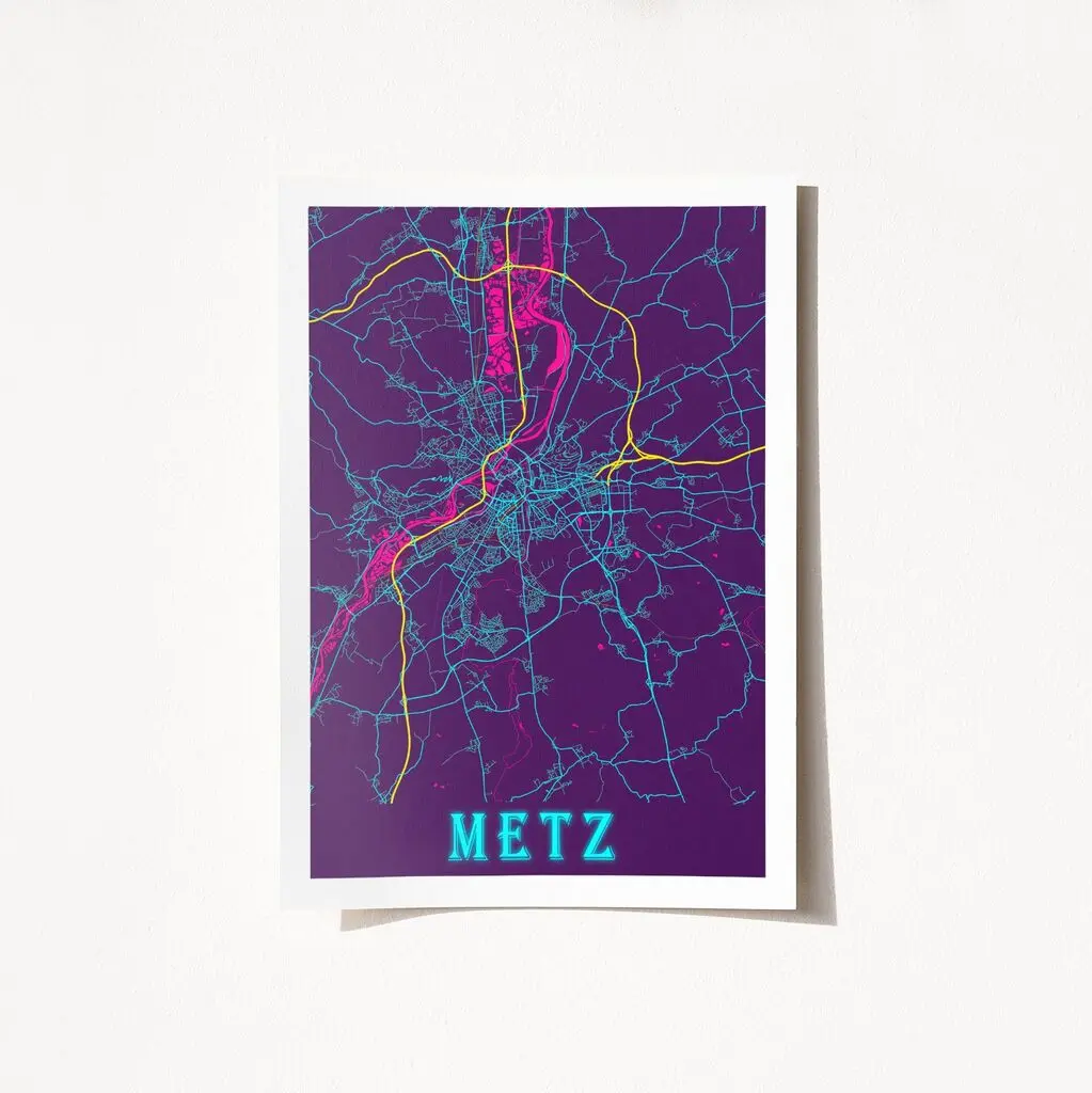 Wallity Poster Metz-2061, 29,7x42 cm