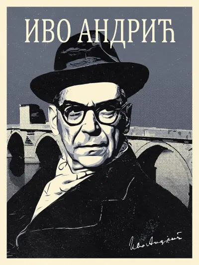 Buklavers Slovac Poster Ivo Andrić, A3