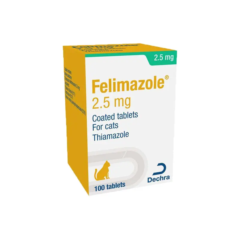 DECHRA Suplement za mačke Felimazole 2,5mg, 100 tableta