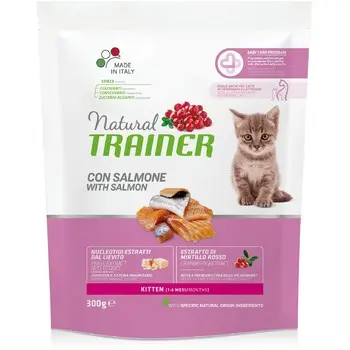Trainer Natural Probiotska mešavina za male mačiće, Losos, 300g