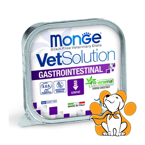 MONGE VETSOLUTION Medicinska hrana za mačke bez žitarica Gastrointestinal 100g