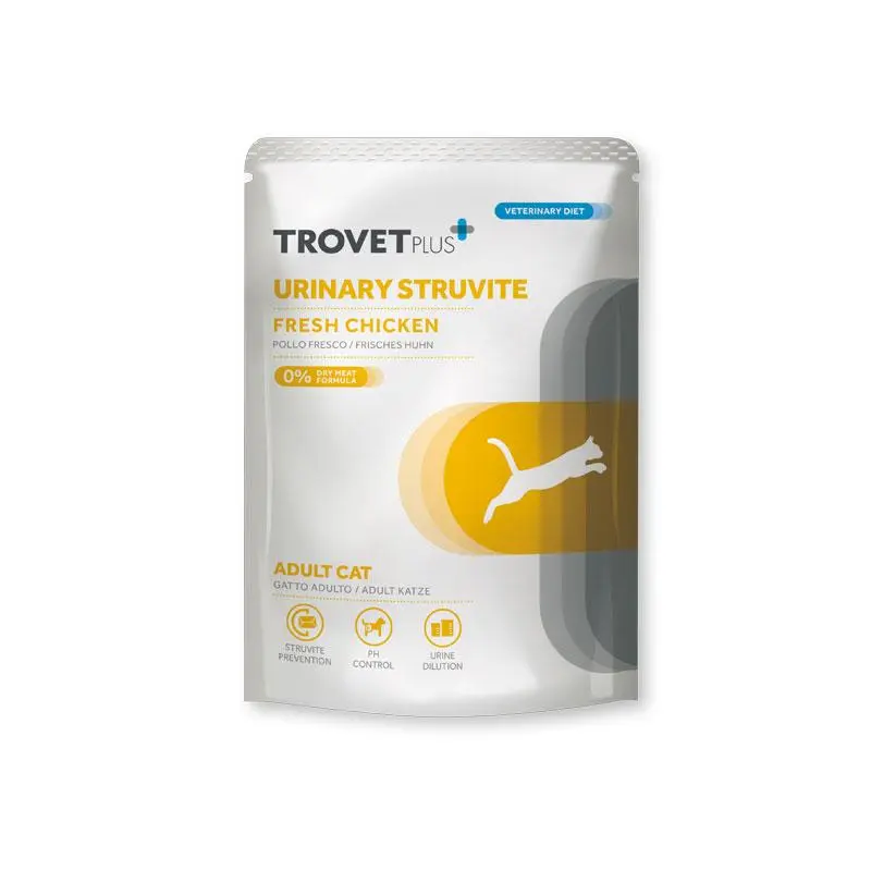 TROVET PLUS Hrana za mačke urinary struvite, 85g