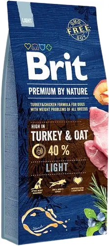 BRIT Hrana za pse Premium by Nature Light, 15kg