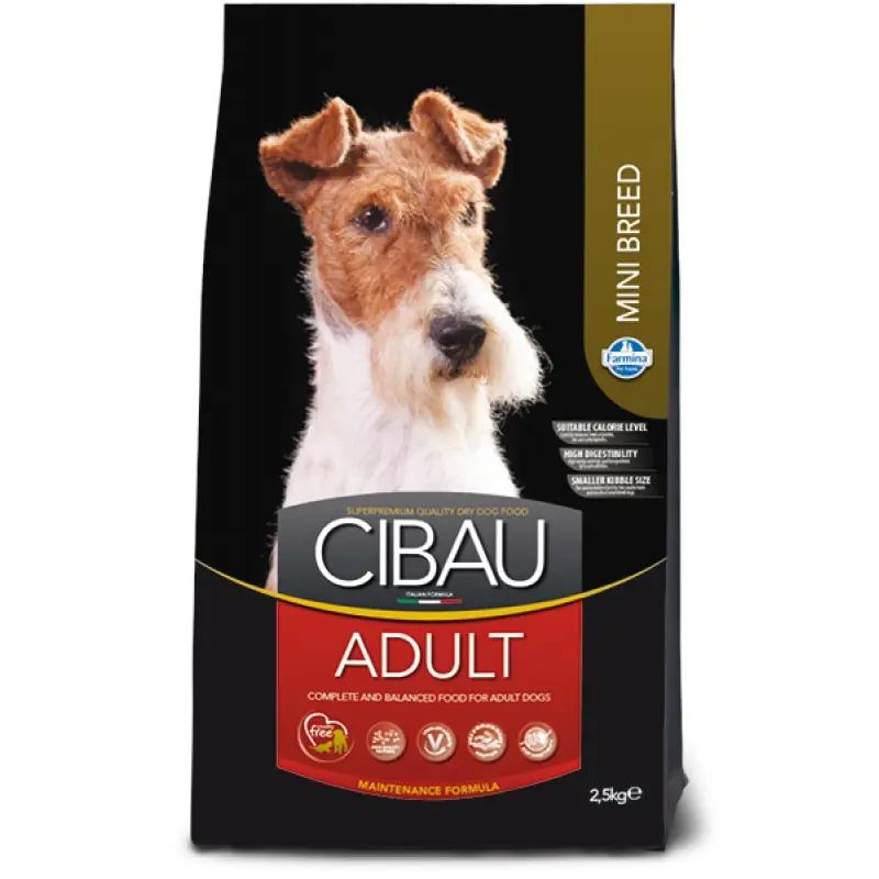 CIBAU Suva hrana za odrasle pse malih rasa Mini Breed, 2.5kg
