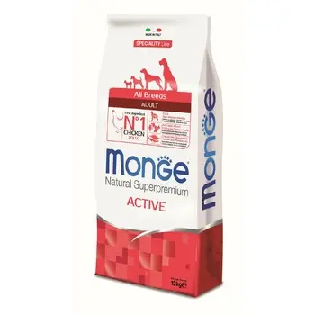Monge Active Hrana Za Pse, Piletina, Za Sve Rase, Adult, 12kg