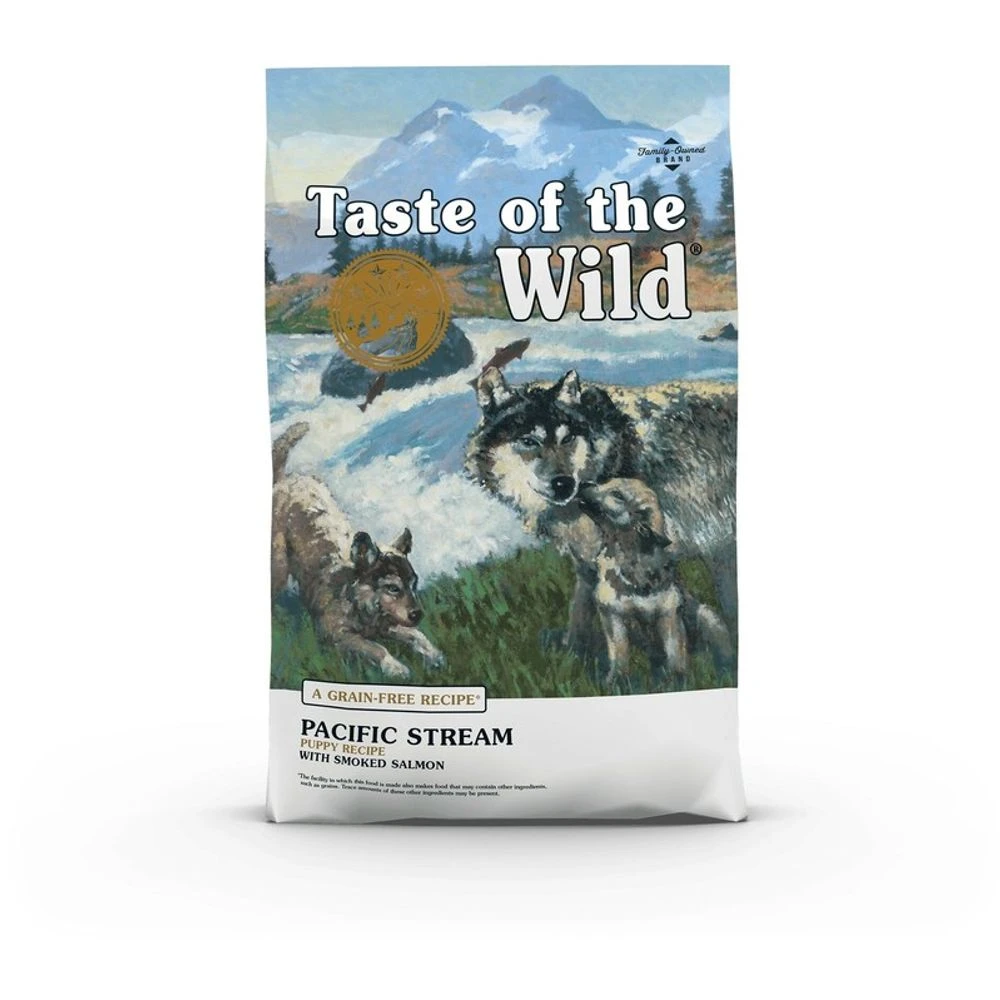 TASTE OF THE WILD Suva hrana za pse Pacific Stream Puppy dimljeni losos i riba 12.2kg