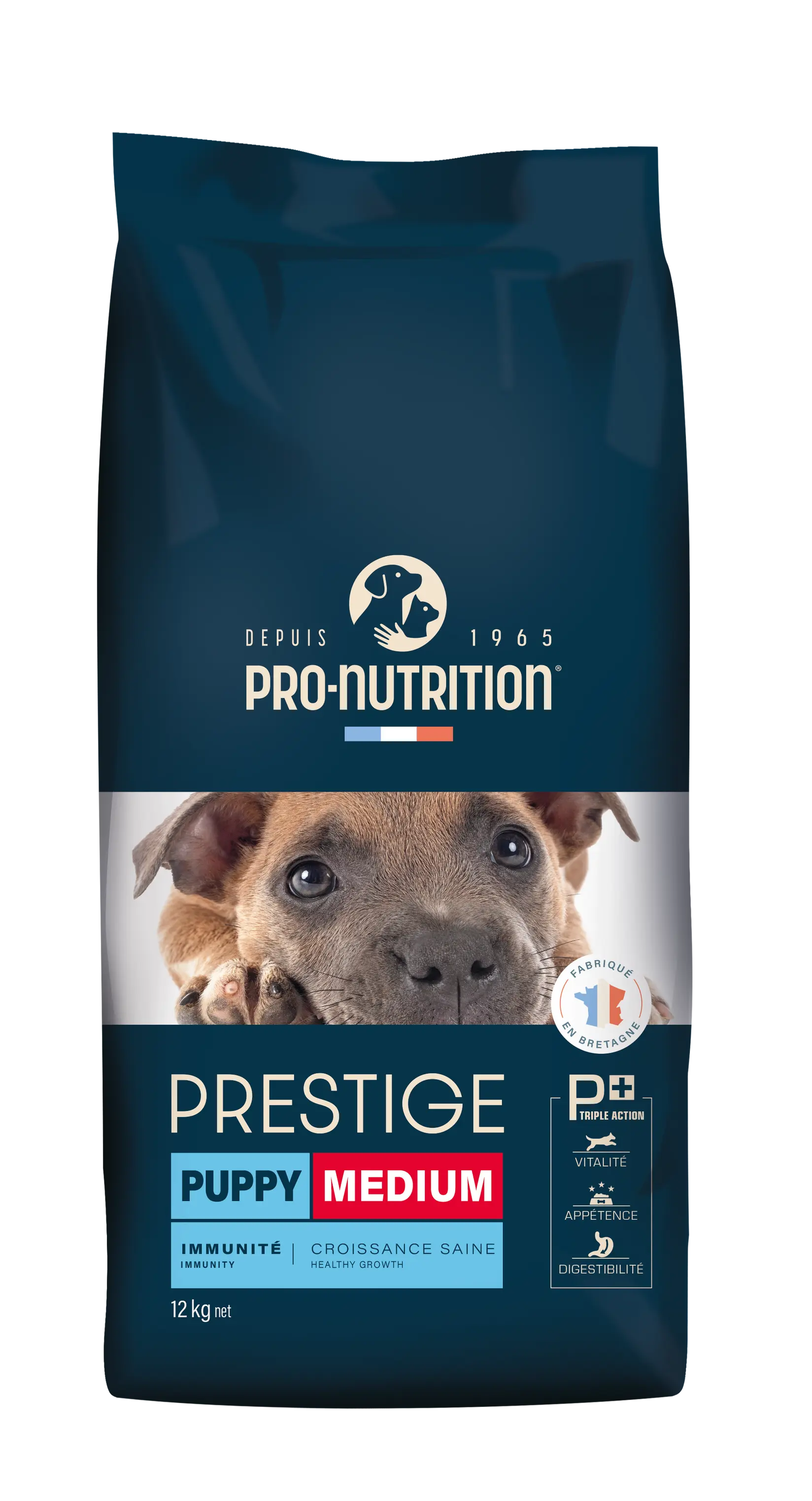 PRO-NUTRITION Suva hrana za pse Prestige Puppy Medium, 3kg