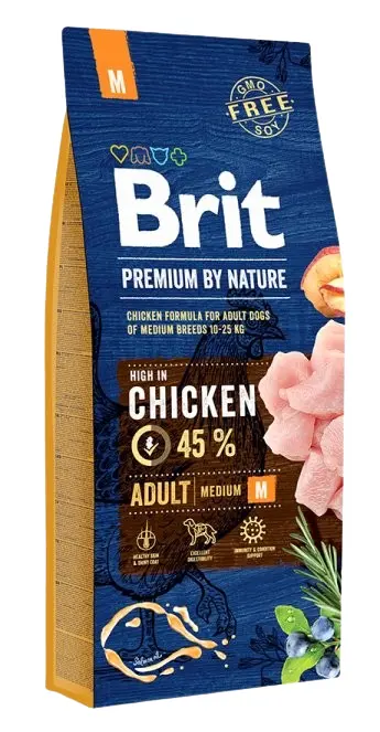 BRIT Hrana za pse Premium by Nature Senior S+M, 15kg