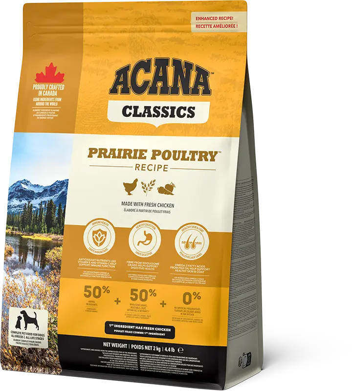 ACANA Suva hrana za pse Classic Prairie Poultry, 2kg
