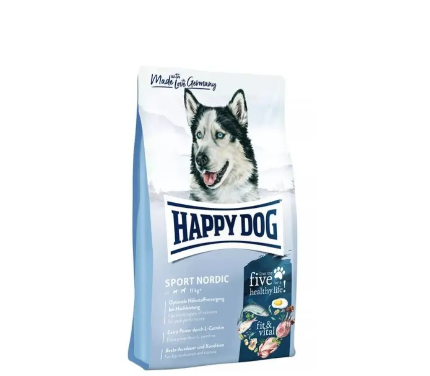 HAPPY DOG Fit&Vital Sport Nordic 1 Hrana za zdravu kožu i sjajno krzno, 4kg