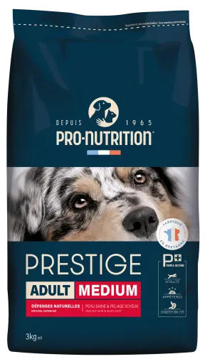 PRO-NUTRITION Suva hrana za pse Prestige Adult Medium, 3kg