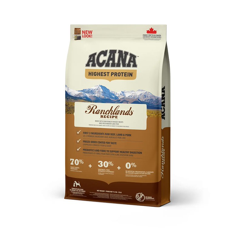 ACANA Suva hrana za pse REG Ranchlands 11.4kg