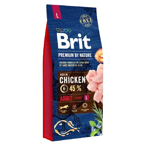 BRIT Hrana za pse Premium by Nature Adult L, 15kg