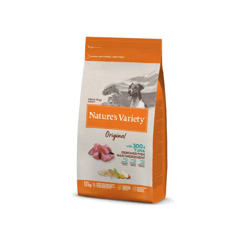 NATURE'S VARIETY Suva hrana za pse, Tunjevina, 1.5kg