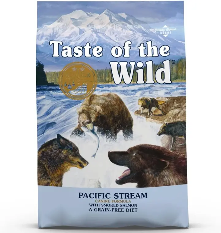 Taste of the Wild Suva hrana za pse Pacific Stream formula sa dimljenim lososom, Bez žitarica, 2kg