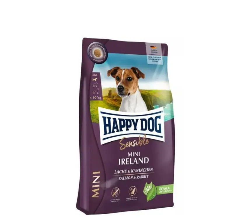 HAPPY DOG Sensible Mini Ireland Salmon & Rabbit Hrana za bolju probavu, 4kg