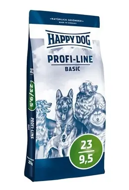 HAPPY DOG Profi Line 23/9.5 Basic Hrana za odrasle pse, 20kg