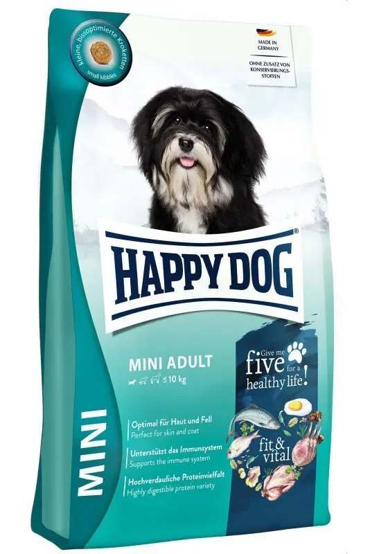 HAPPY DOG Fit&Vital Mini Adult Hrana za odrasle pse malih rasa , 800g