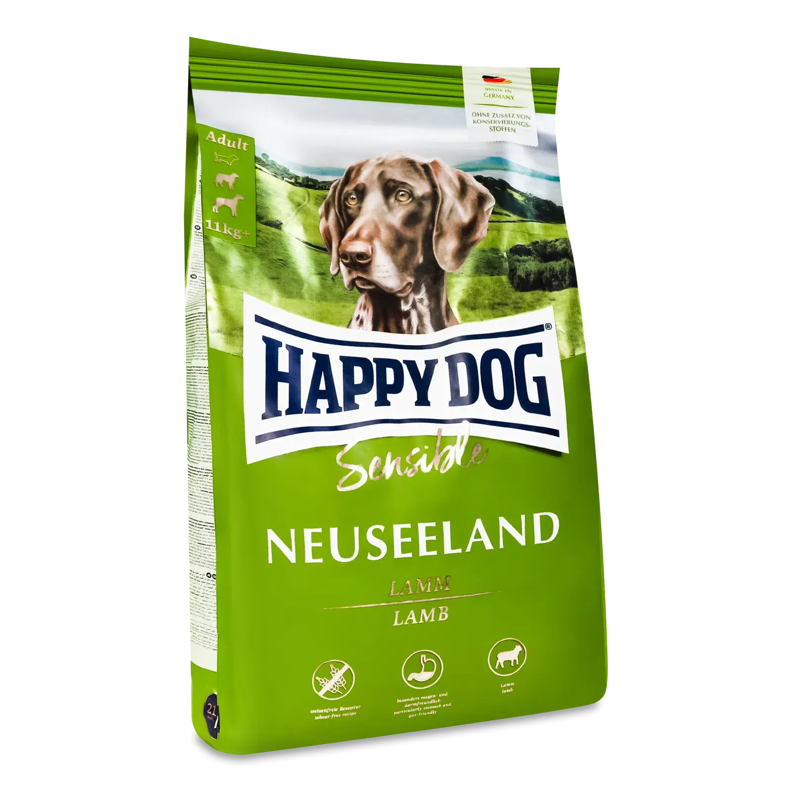 HAPPY DOG Sensible New Zealand Lamb Hrana za odrasle pse sa jagnjetinom, 1kg