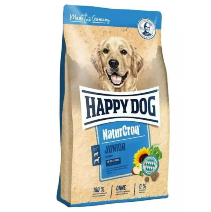 HAPPY DOG Naturcroq Junior Hrana za mlade pse od 6 meseci starosti, 15kg