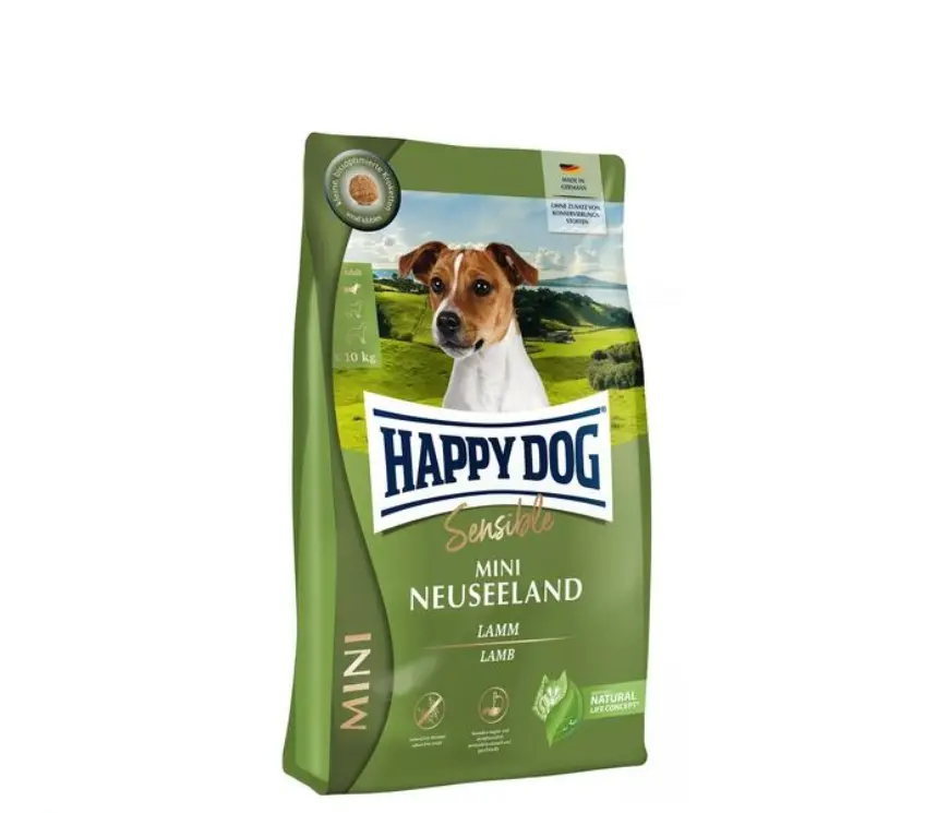 HAPPY DOG Mini New Zealand Lamb Hrana pogodna za pse sa osetljivim želucem, 4kg