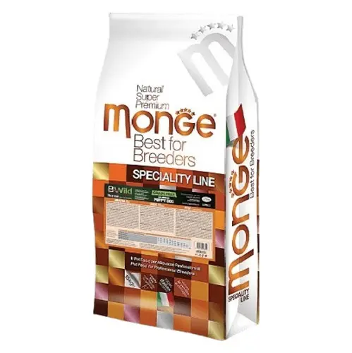 MONGE Granule za štence Best for breeders, Divlja patka i krompir, 15kg