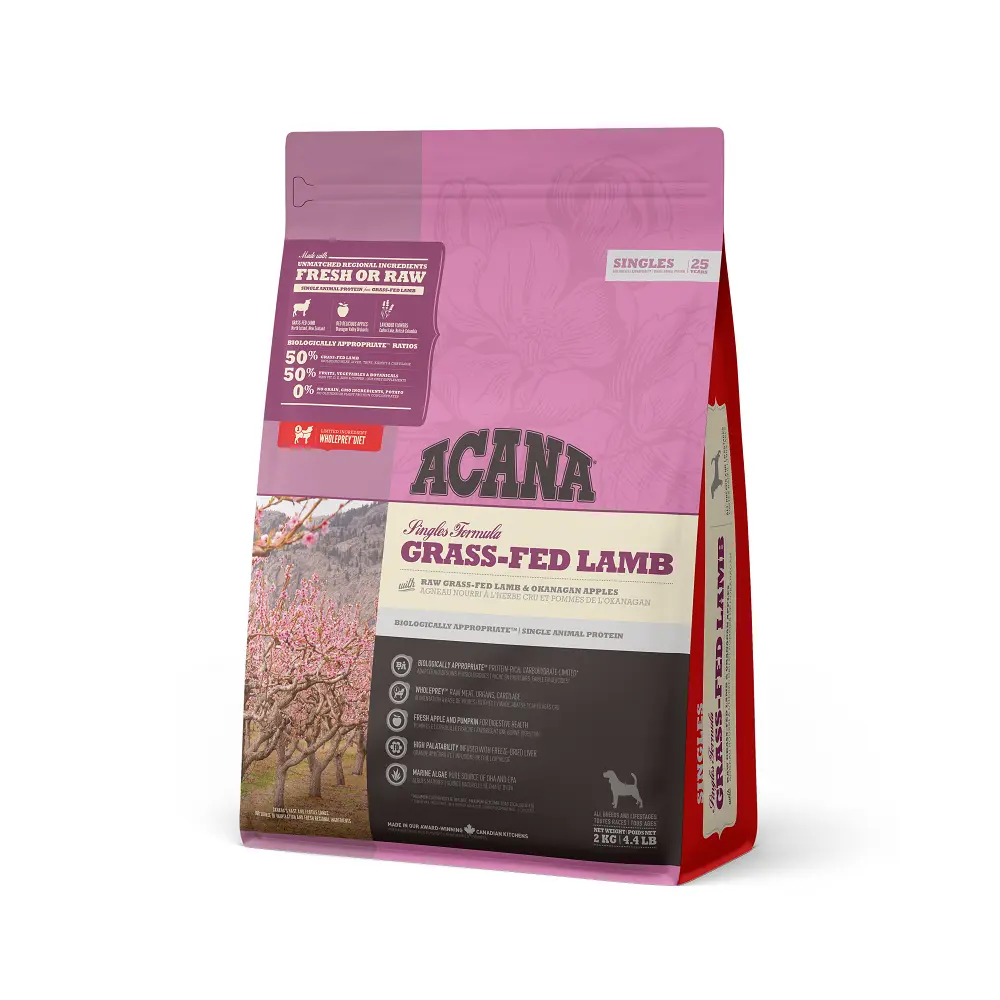 Acana Dog Adult All Singl Grass Fed Lamb 2kg