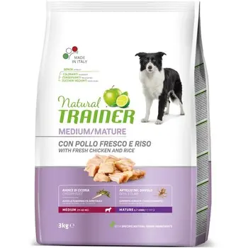 Trainer Natural Dog Hrana Za Pse, Sveža Piletinom, Za Starije Pse, Srednjih rasa, 3kg