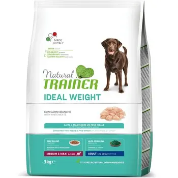 Trainer Natural Weight Care Hrana Za Pse, Piletina, Za Odrasle Pse Srednjih I Velikih Rasa, 3kg