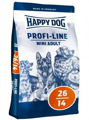 HAPPY DOG Profi Line Adult Mini Suva hrana za odrasle pse malih rasa, 26/14, 18 kg