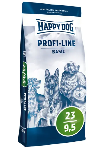HAPPY DOG Profi Line Basic Suva hrana za odrasle pse, 23/9.5, 20 kg