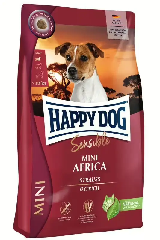 HAPPY DOG Suva hrana za pse Mini Supreme Africa, 4kg