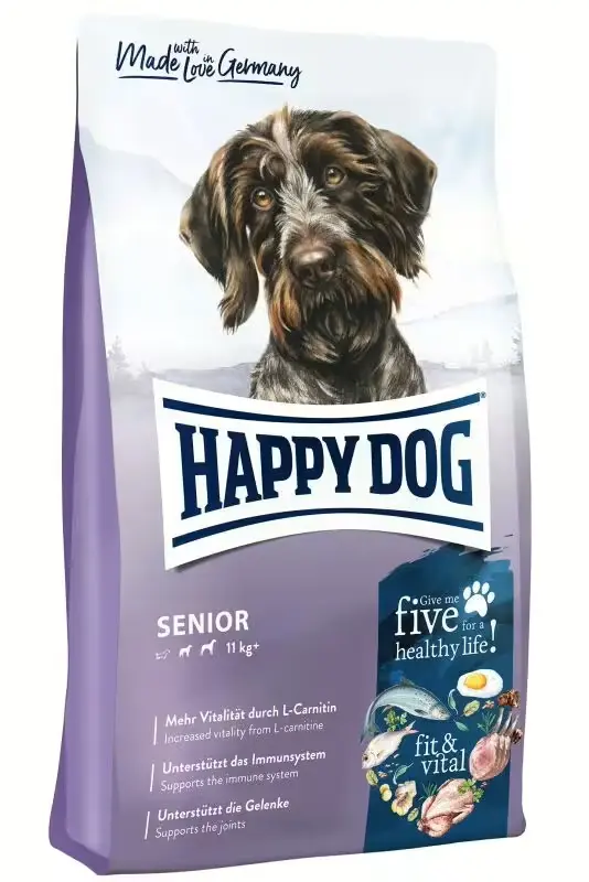 HAPPY DOG Senior Fit&Vital Suva hrana za starije pse svih rasa 4kg
