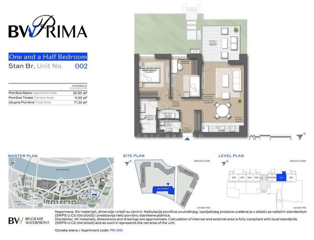 BW Prima, odlična lokacija, sa baštom ID#4217 294.888 €