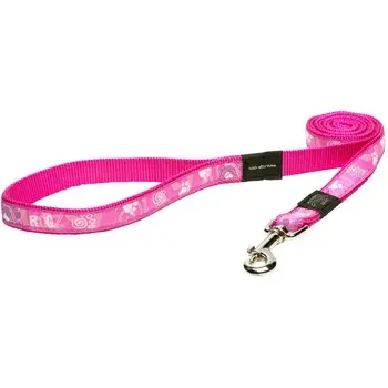 Rogz Beach Bum Povodac za pse, L, Pink Paw