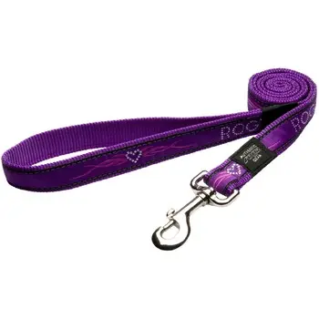 Rogz Beach Bum Povodac za pse, L, Purple Chrome