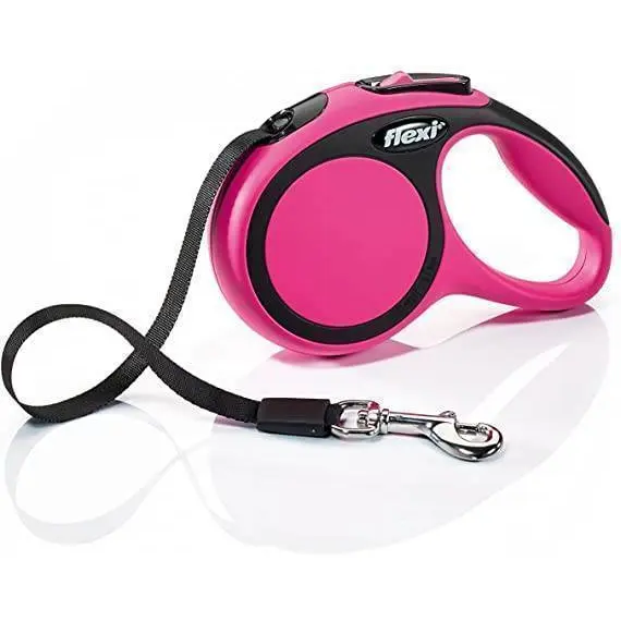 FLEXI Povodac New Classic M Tape roze 5m