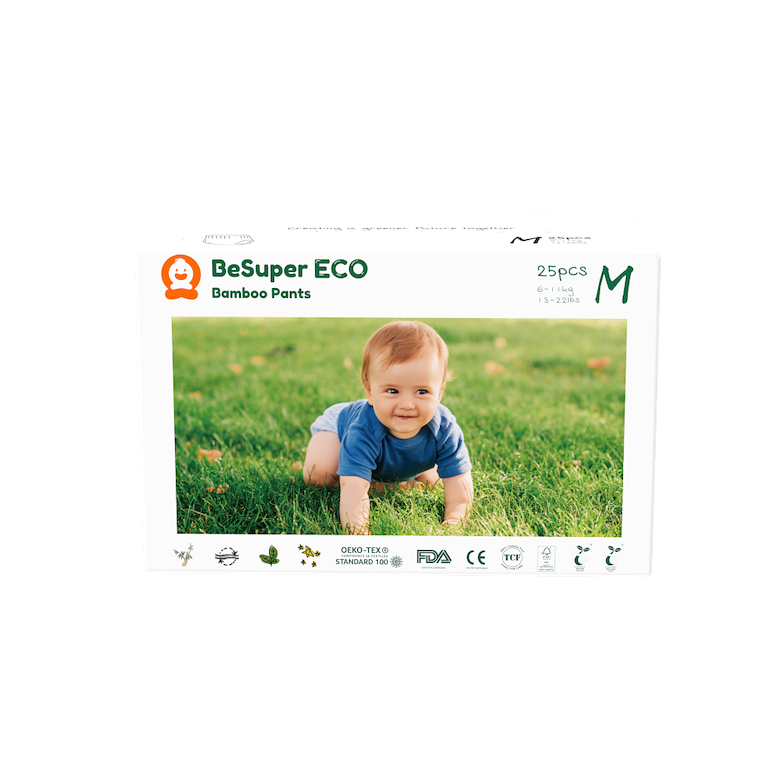 Besuper Eco Bamboo pelene-gaćice
