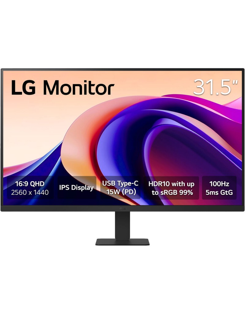 LG 32U631A-B 31.5" 1440p HDR 100 Hz Monitor