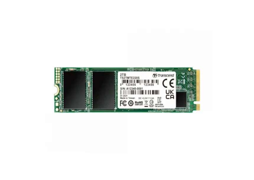 SSD TRANSCEND 512GB/interni/M.2/NVMe/crna