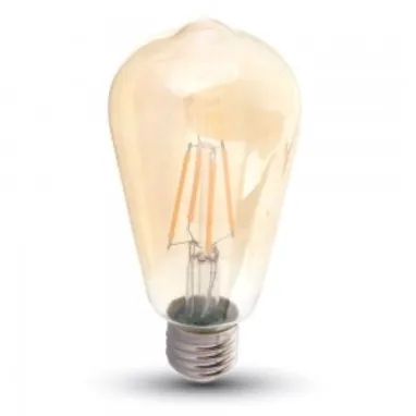 LED sijalica E27 6W 2200K ST64 filament V-TAC