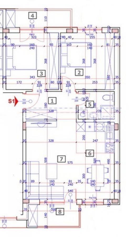 Trosoban stan na prodaju, 72m2, 122.360€